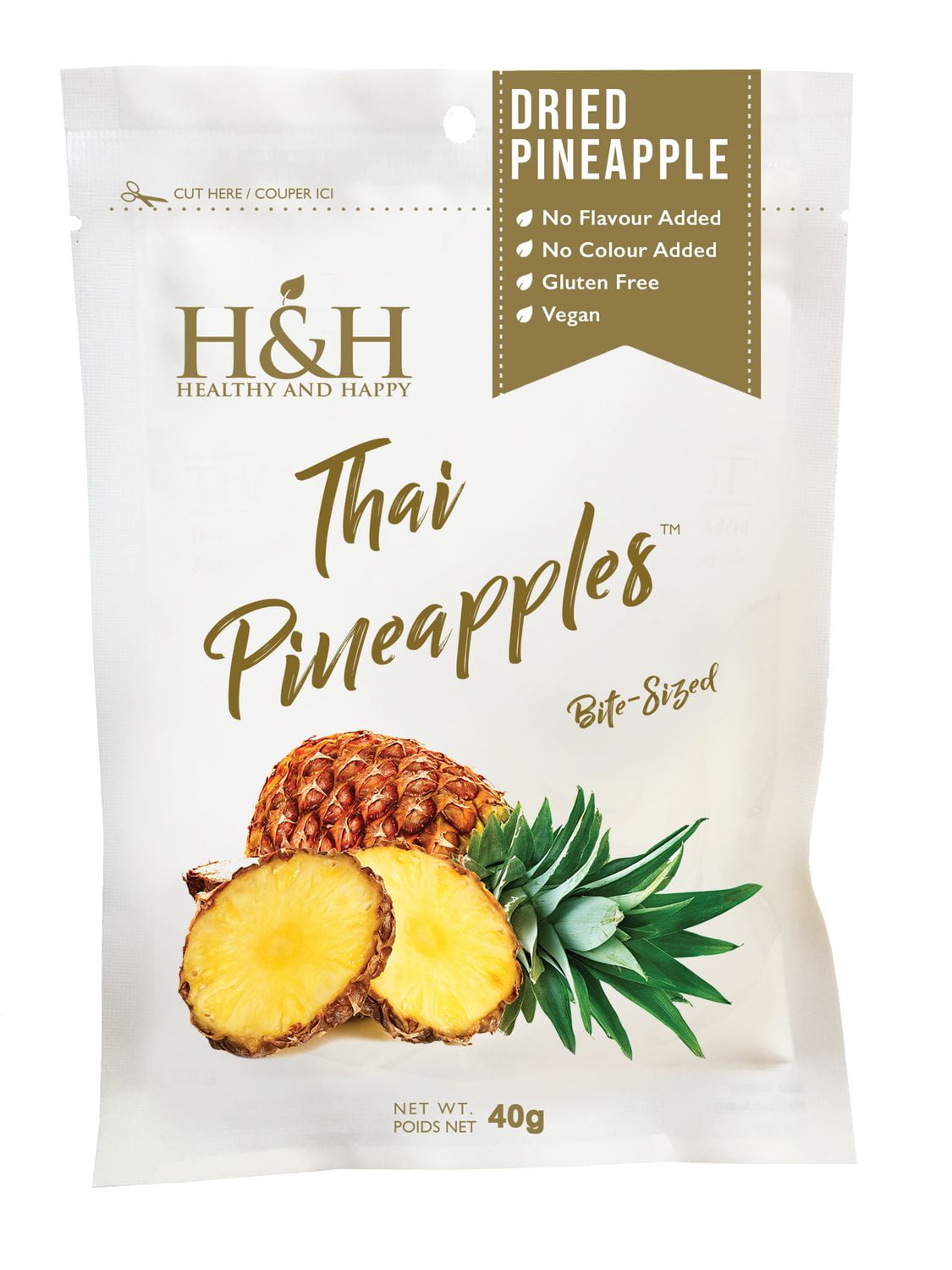 Click here for 40g Thai Pineapple - H & h Healthy & Happy prices