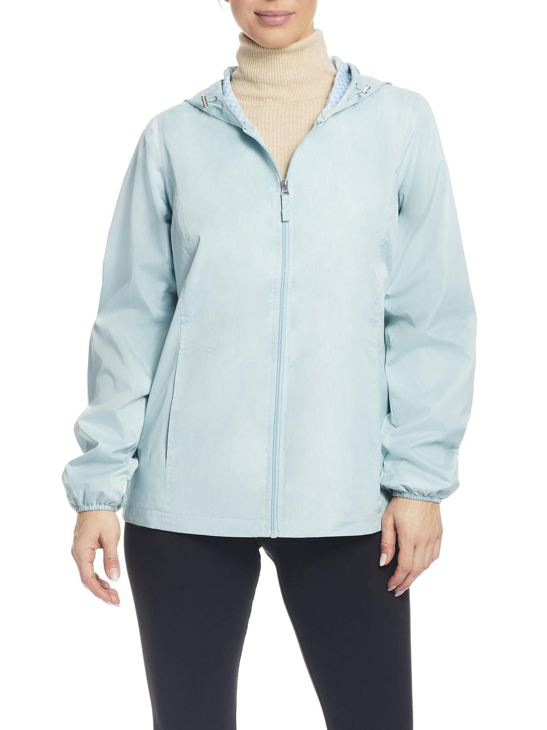 Click here for Details Womens Windbreaker Jacket With Gingham Lin... prices