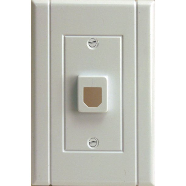 Atron Electro Industries Telephone White Cover Plate - Walmart.ca