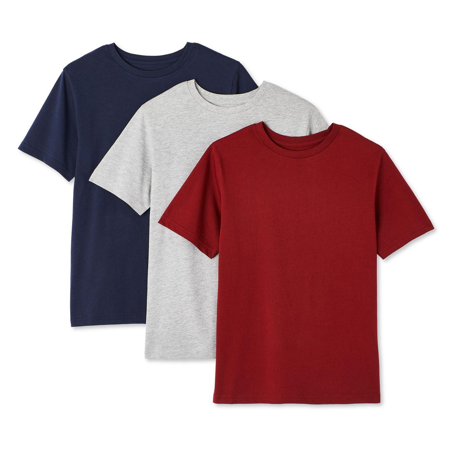 Click here for George Boys Crew Neckline Tee 3-Pack S prices