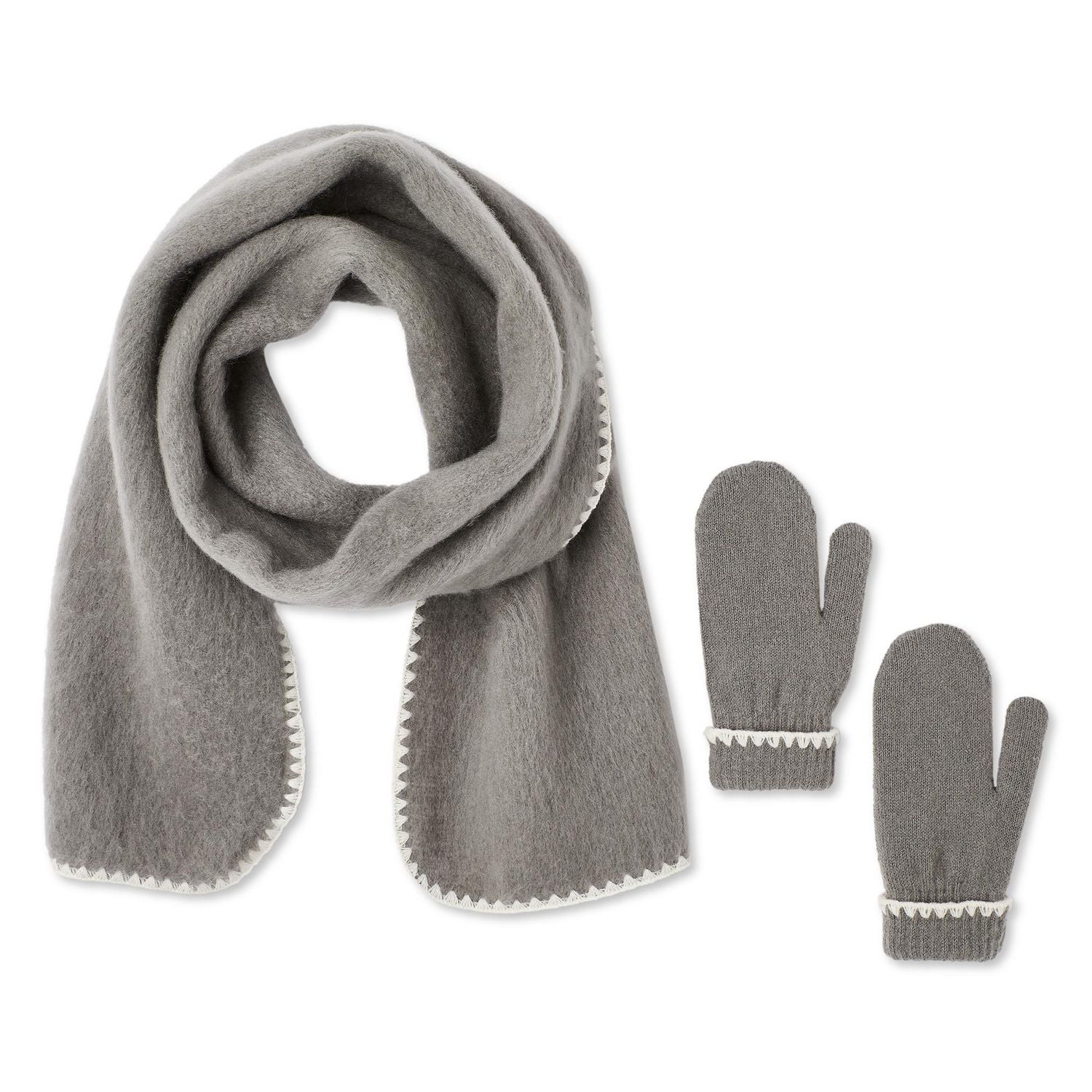 Click here for Time And Tru Womens Scarf 2-Piece Set One Size prices