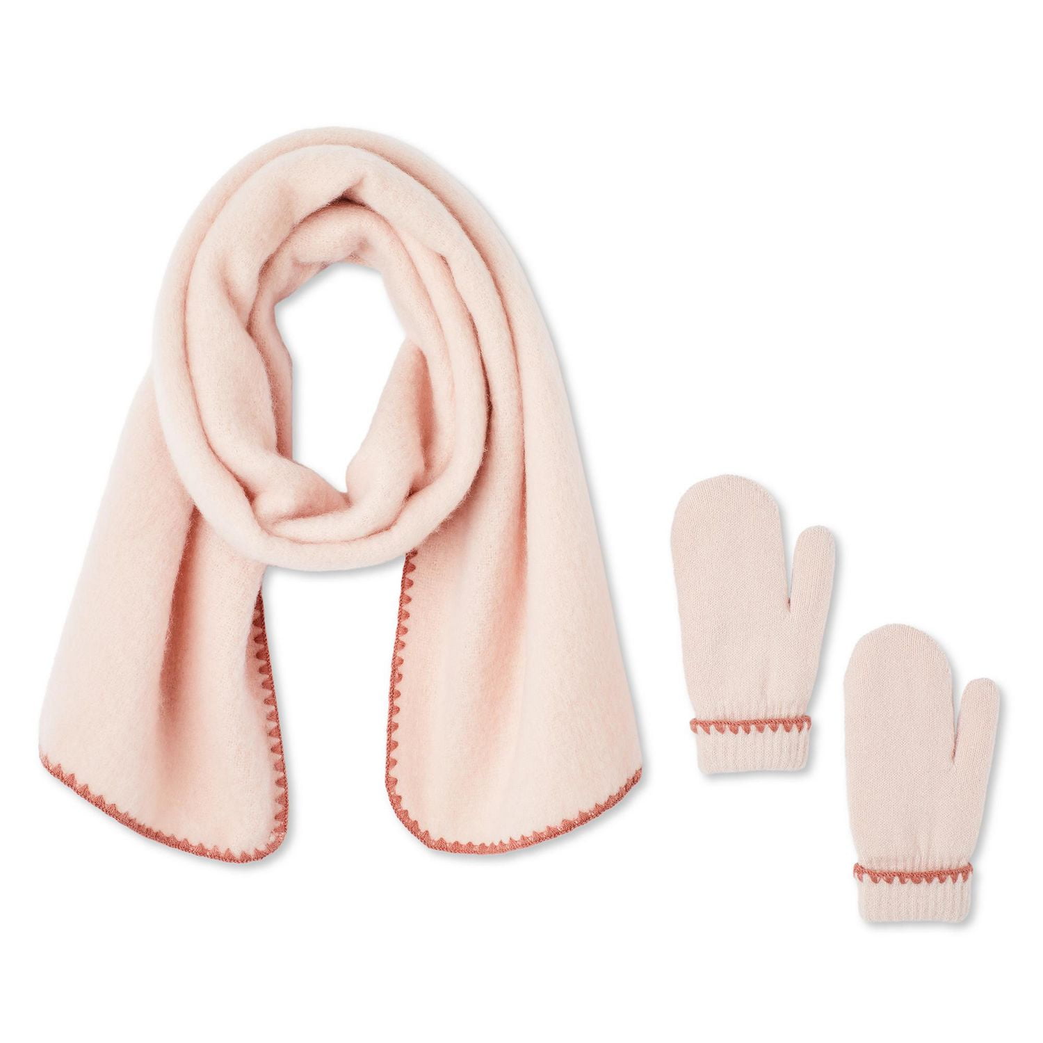 Click here for Time And Tru Womens Scarf 2-Piece Set One Size prices