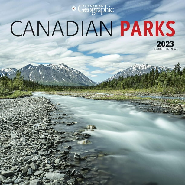 Canadian Geographic Canadian Parks | 2023 12x24 Inch Square Wall ...