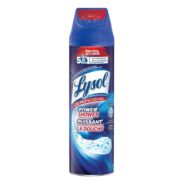 LYSOL® Power Shower Foam Cleaner, 538g - Walmart.ca