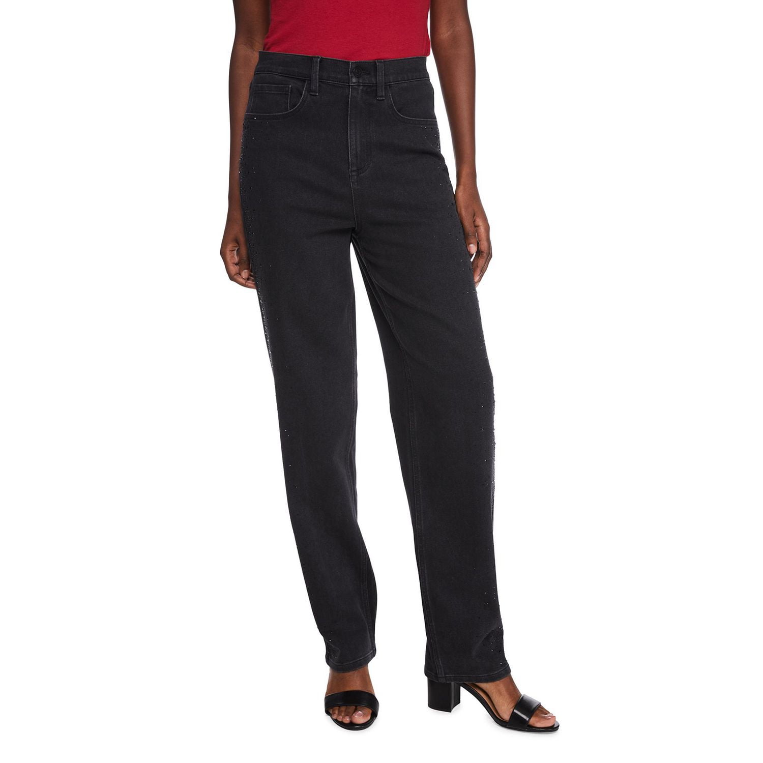 Click here for George Womens Rhinestone Jean 10 prices