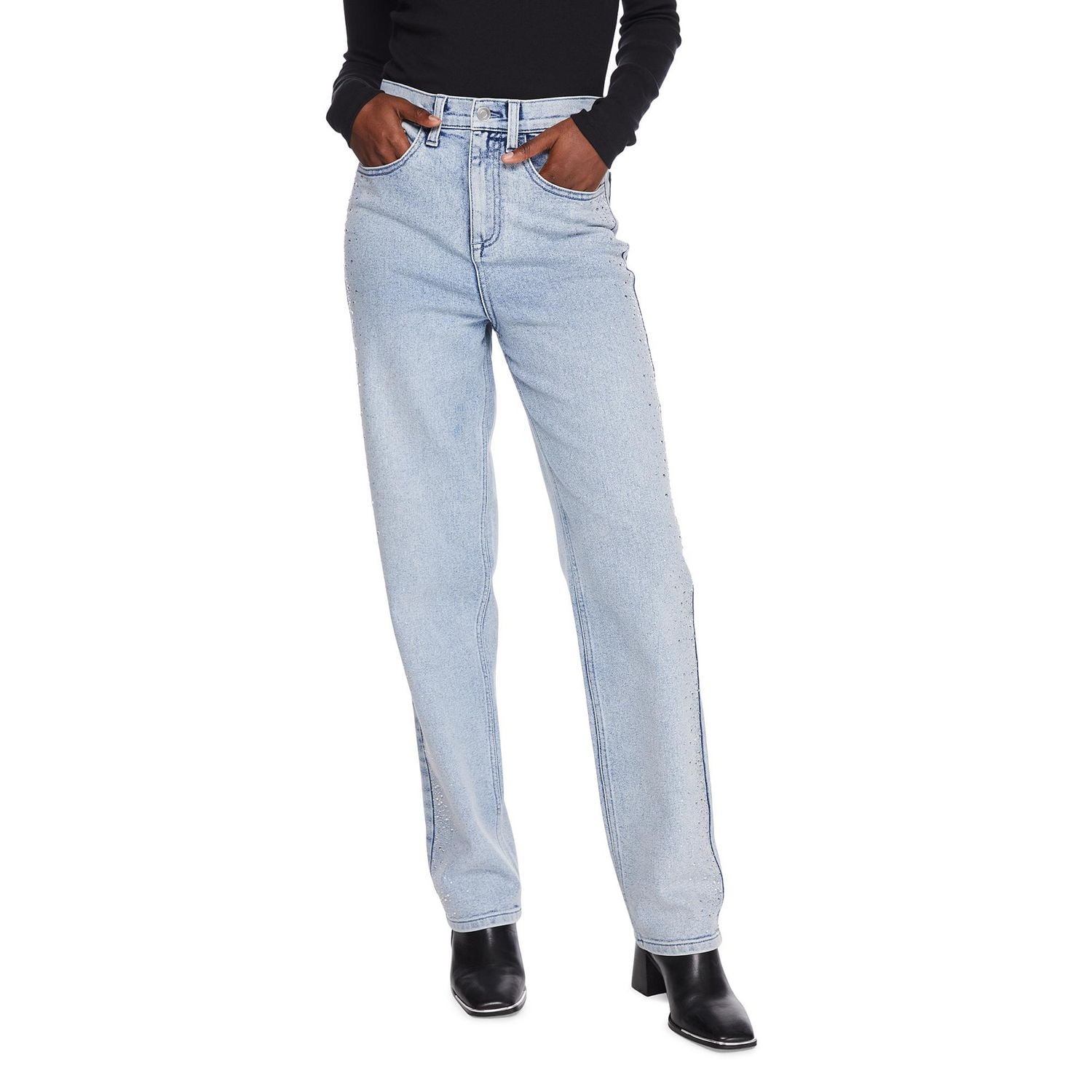 Click here for George Womens Rhinestone Jean 2 prices