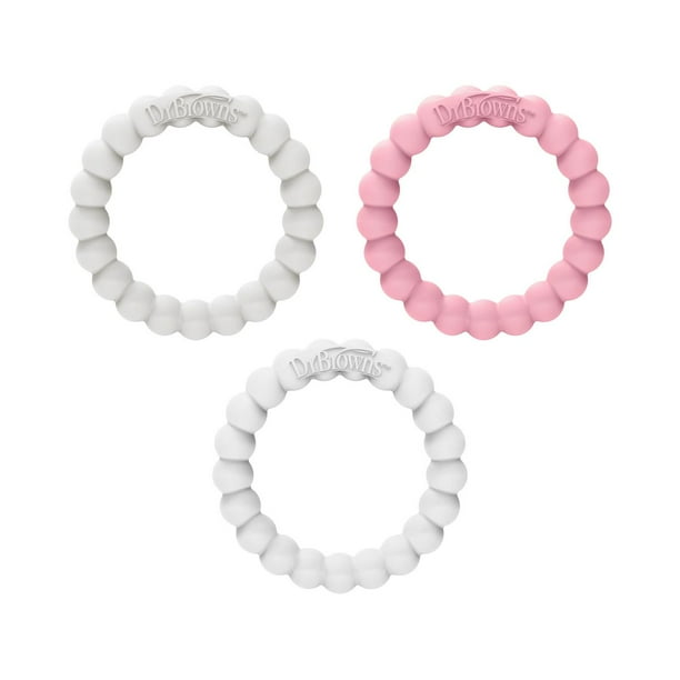 Dr. Brown’s™ Flexees™ Beaded Teether Rings 3 pack - Walmart.ca