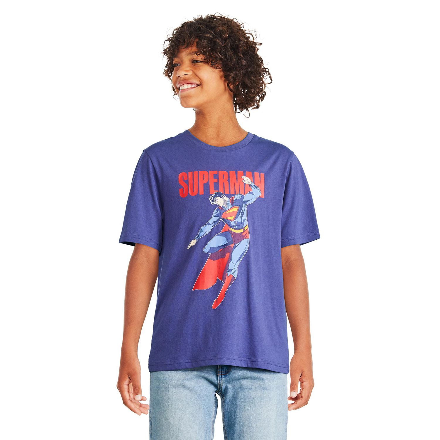 Click here for Superman Boys Short Sleeve Tee S prices