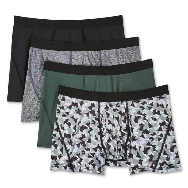Athletic Works Men's Everyday Trunks 4-Pack - Walmart.ca