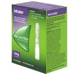 Nicorette Nicotine Inhaler Refills, Inhaler Quit Smoking and Smoking ...