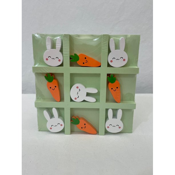 Way to Celebrate Tic Tac Toe Game- Rabbits & Carrots - Walmart.ca