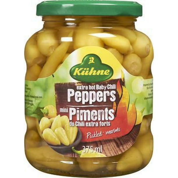 Kuehne Extra Hot Chili Pickled Peppers - Walmart.ca