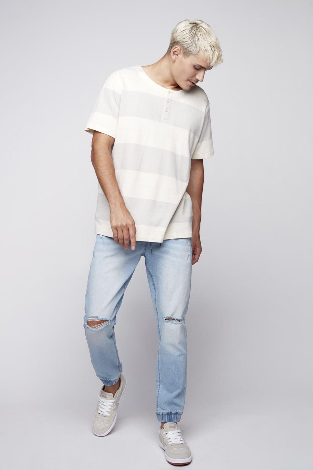 Click here for Jeaniologie 5 Pocket Flex Denim Classic Jogger - B... prices