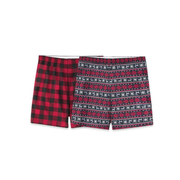 Fruit of the Loom Men’s Holiday Boxer Shorts, 2 Pack - Walmart.ca