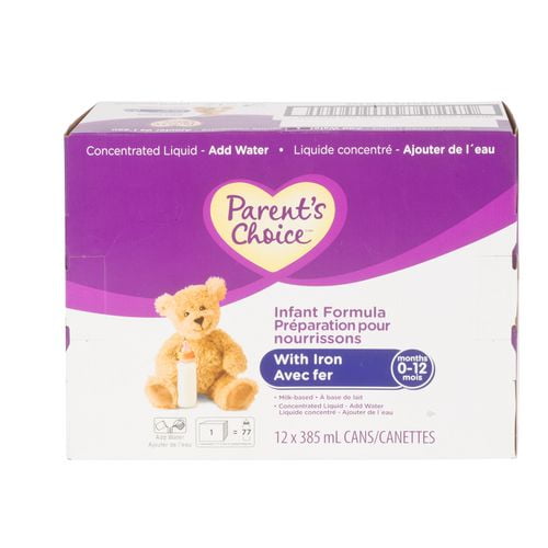 Parent's Choice Infant Formula with Iron - Walmart.ca