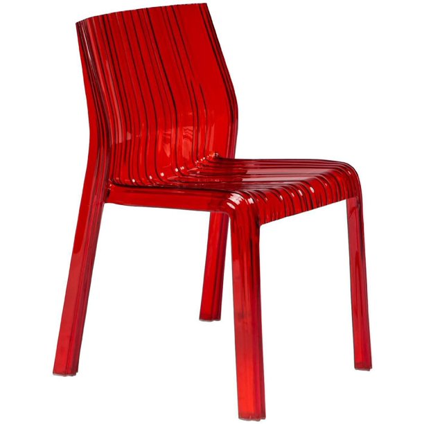 Nicer Furniture Wave Chair in Red - Walmart.ca