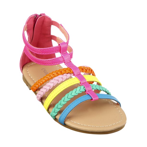 George Toddler Girls' Avalon Braided Sandals - Walmart.ca