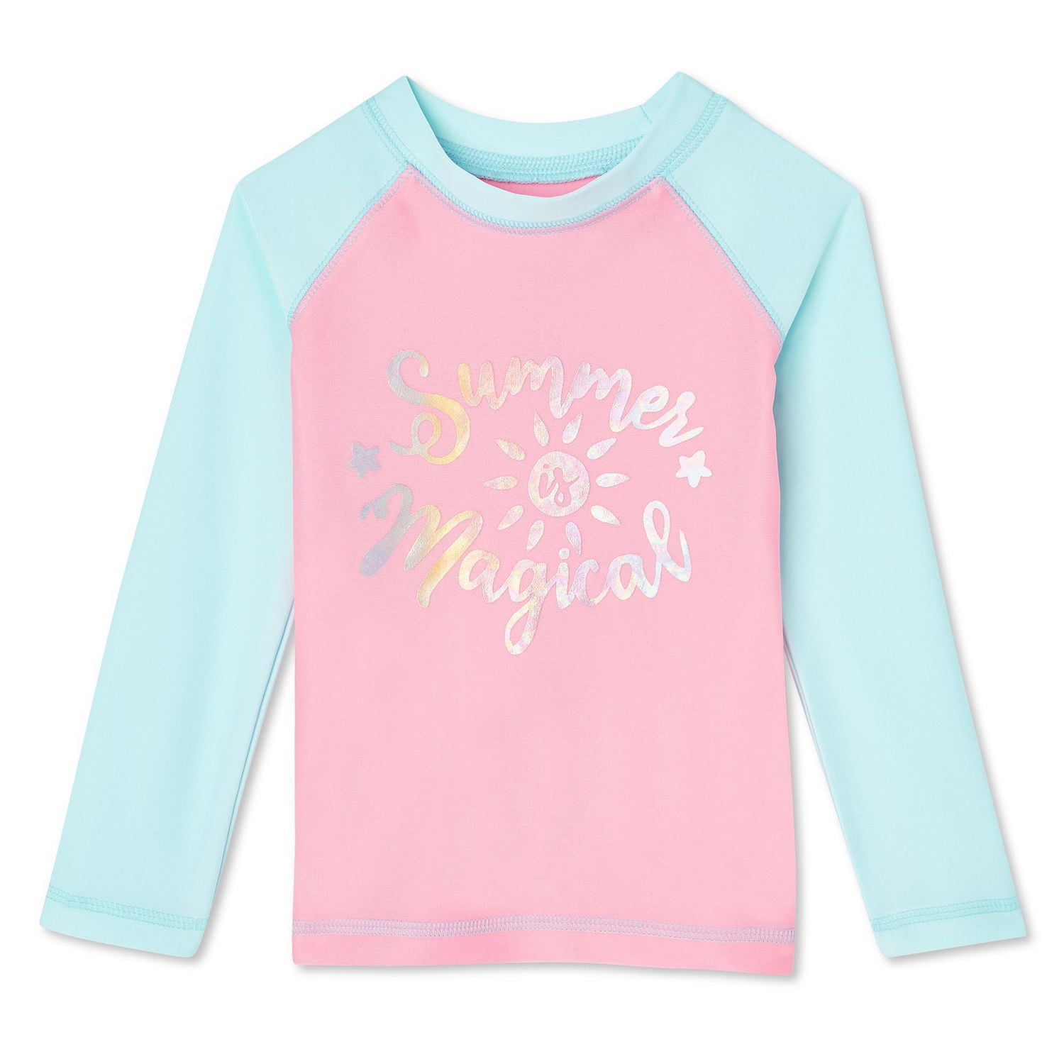 George Toddler Girls' Long Sleeve Rash Guard Top | Walmart Canada