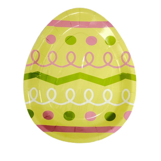 Easter Paper Plate, 8” x 9.75”, 12ct - Walmart.ca