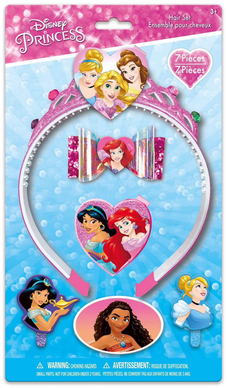 Disney Princess Tiara Head Band Set | Walmart Canada