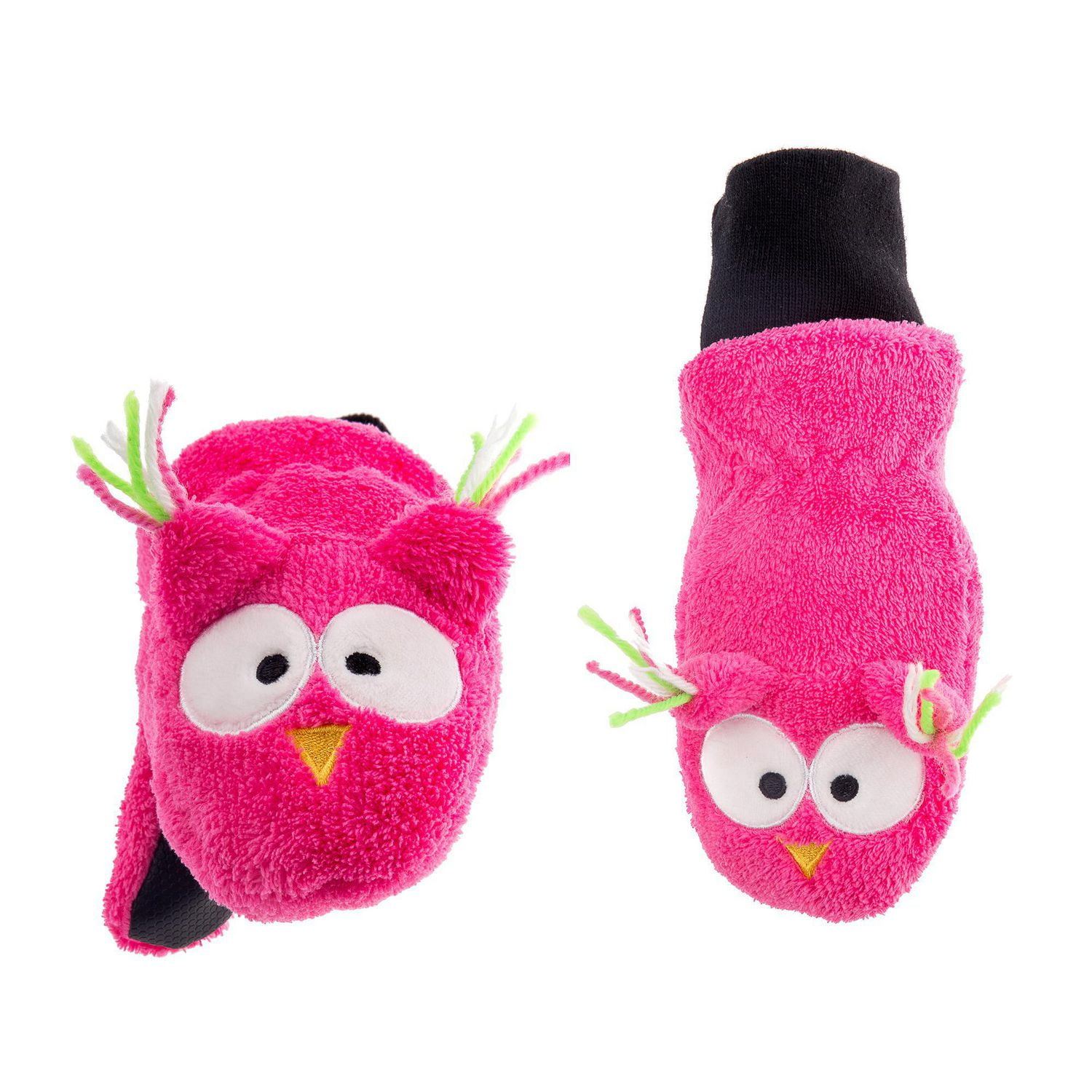 FlapJackKids - Toddler, Kids, Girls Fleece Puppet Mittens - 3 Layer ...
