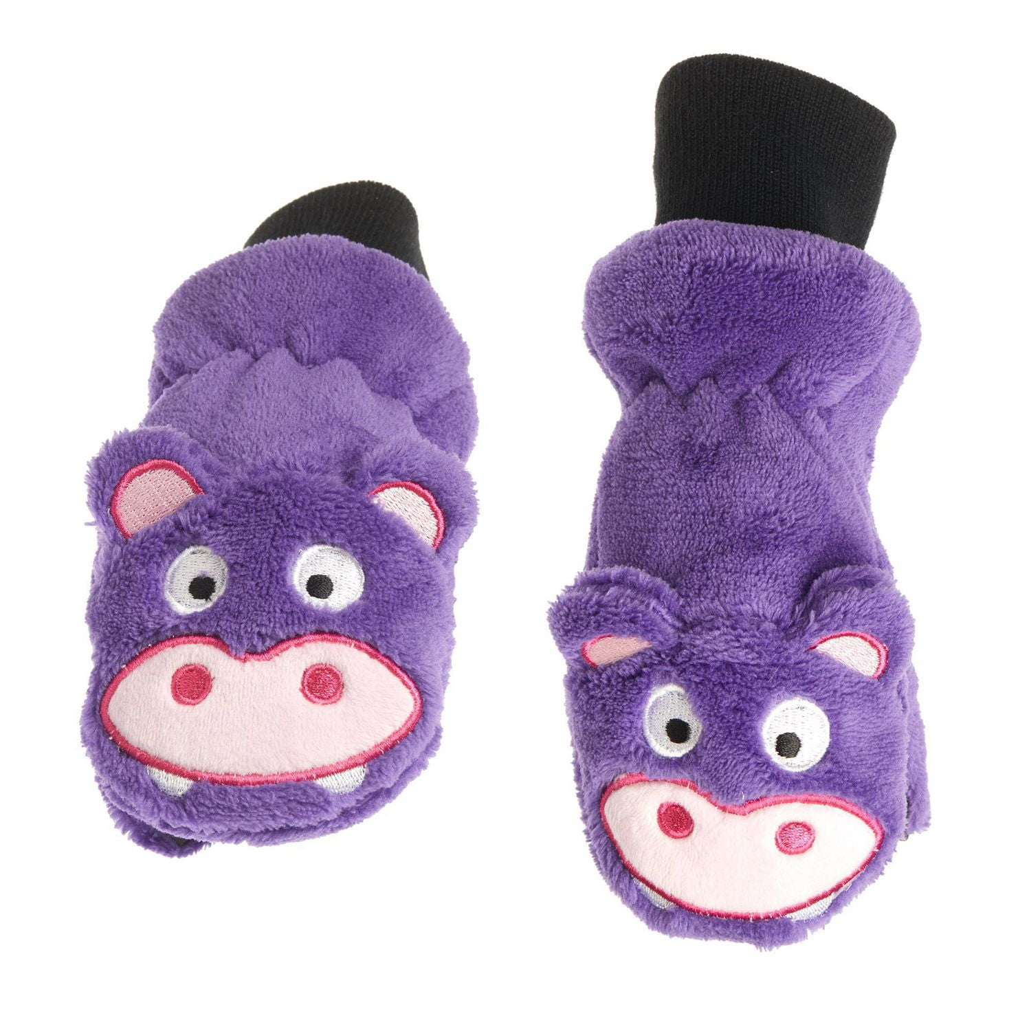 FlapJackKids - Toddler, Kids, Girls Fleece Puppet Mittens - 3 Layer ...