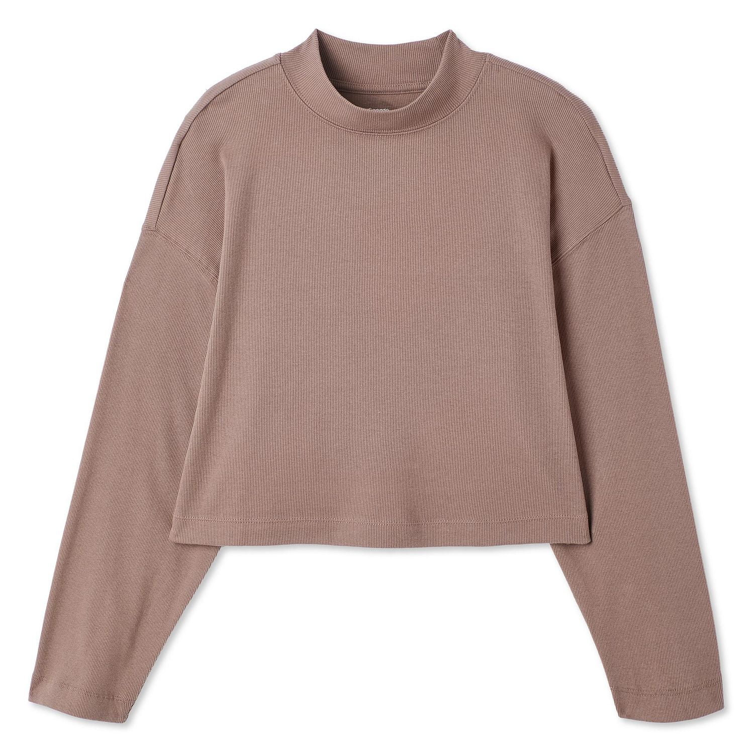 Click here for George Womens Cropped Mock Neckline Top Xl prices