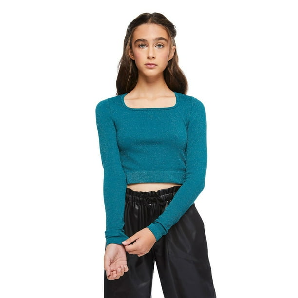 My Sister's Closet Square Neckline Seamless Top, Sizes S-XXL - Walmart.ca