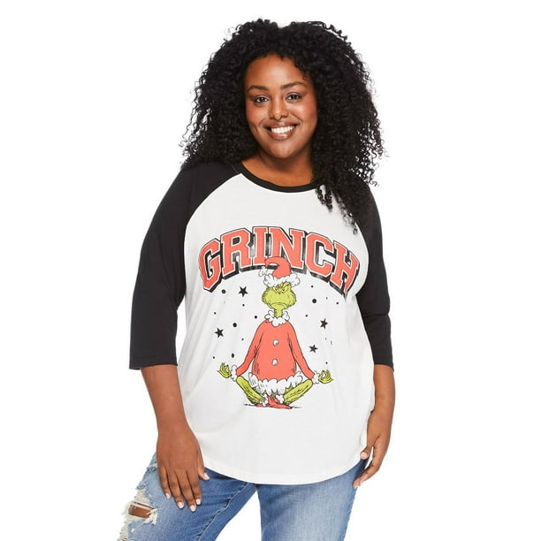 The Grinch Plus Women's 3/4 Sleeve Tee - Walmart.ca