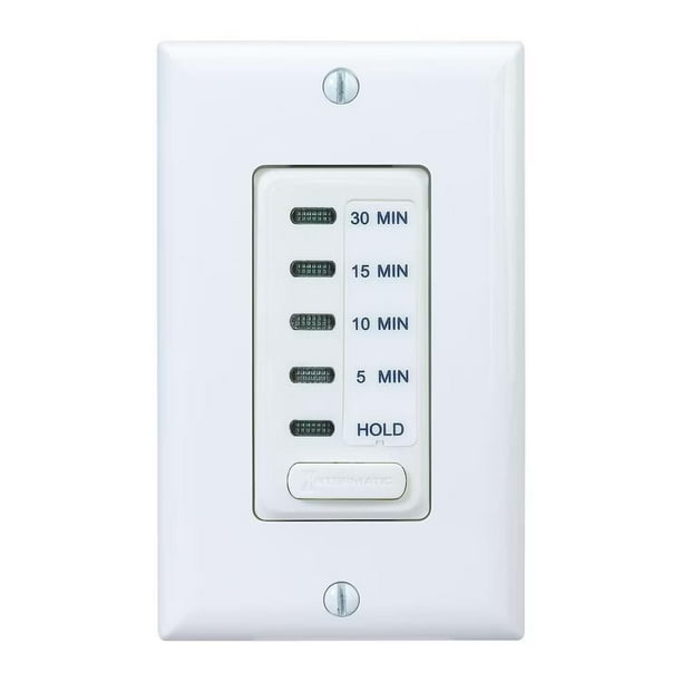 Intermatic Electronic Countdown Timer, 120 VAC, 60 Hz, Preset Times 5 ...