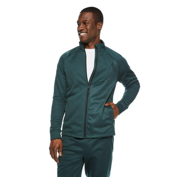 Athletic Works Men's Full-Zip Mock Neck Jacket - Walmart.ca