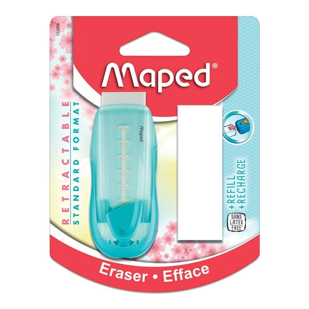 Maped - Universal eraser with refill - Pastel edition - blue, Universal ...