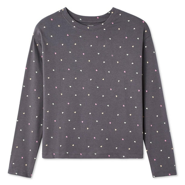 George Girls' Long Sleeve Tee, Sizes XS-XL - Walmart.ca