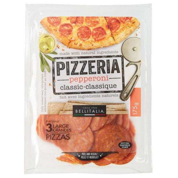 Bellitalia Pizza Toppers Pepperoni - Walmart.ca