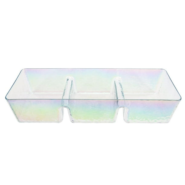 Hometrends 15-Inch Acrylic Clear Divided Bowl - Walmart.ca