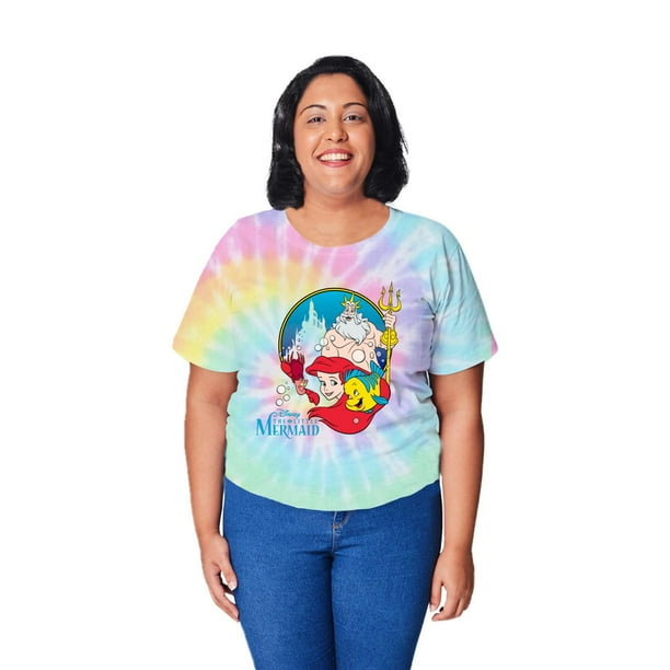 Disney Princess Ladies Plus Ocean Short Sleeve High Low Top - Walmart.ca