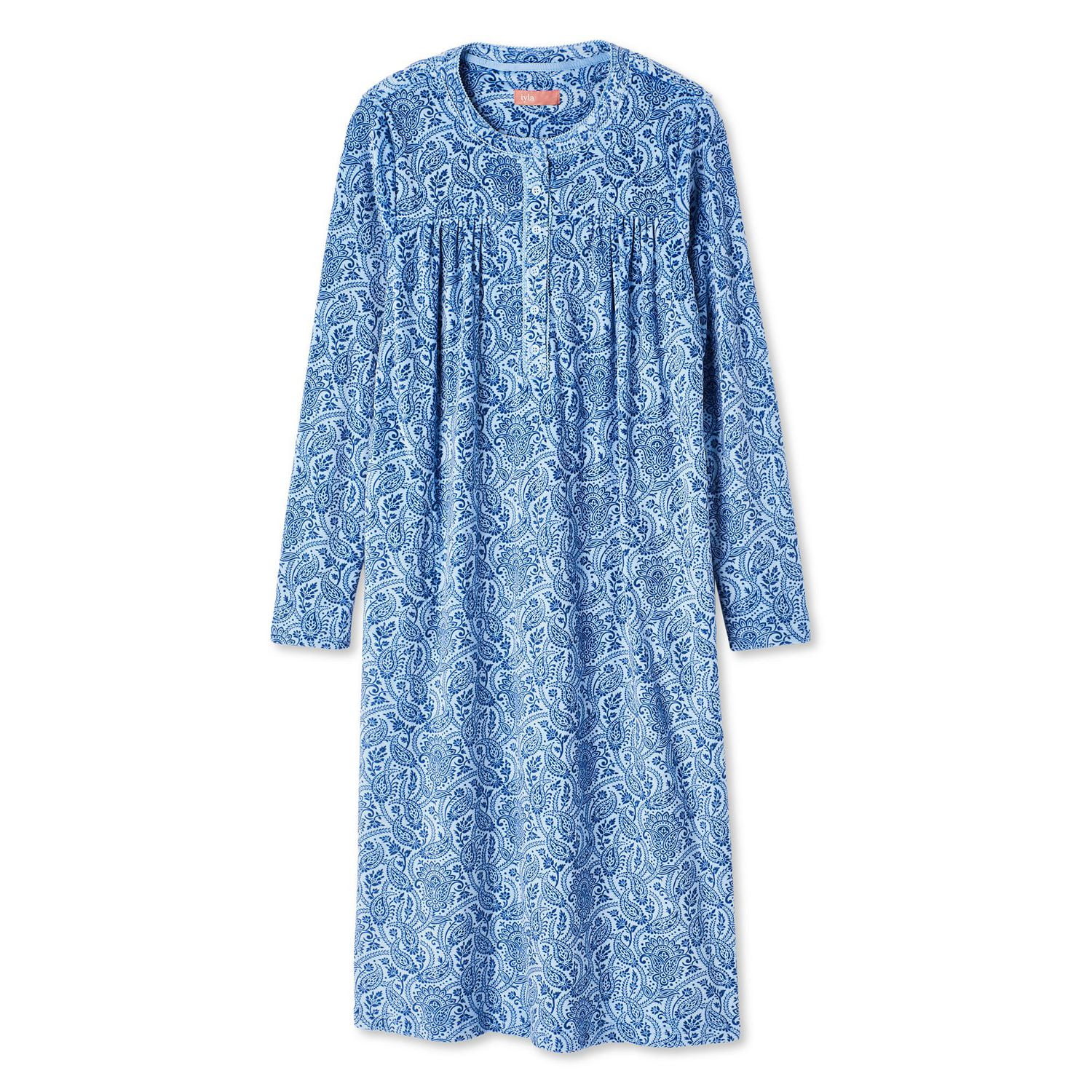 Click here for Iyla Womens Velour Nightgown Xl prices