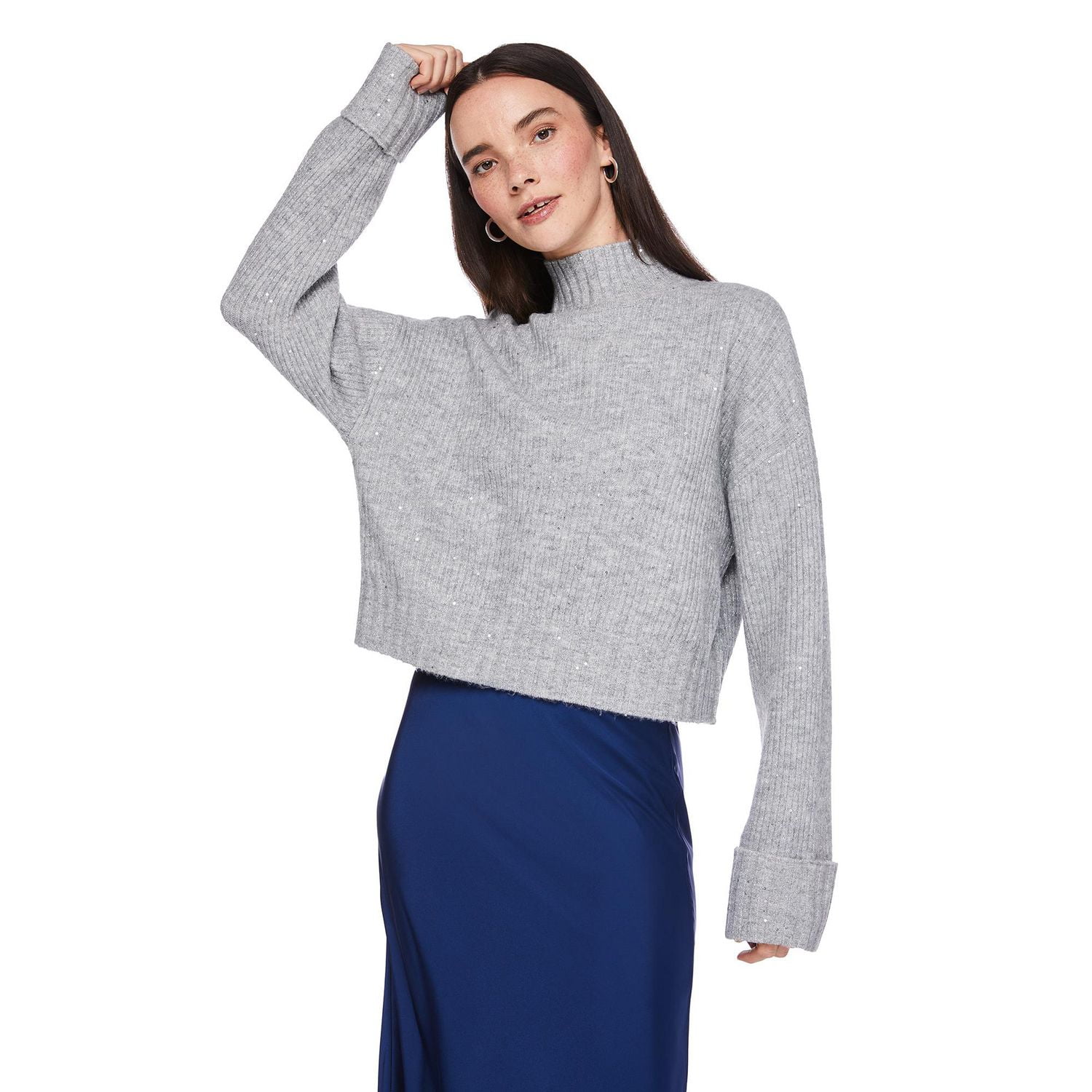 Click here for George Womens Sequin Sweater M prices