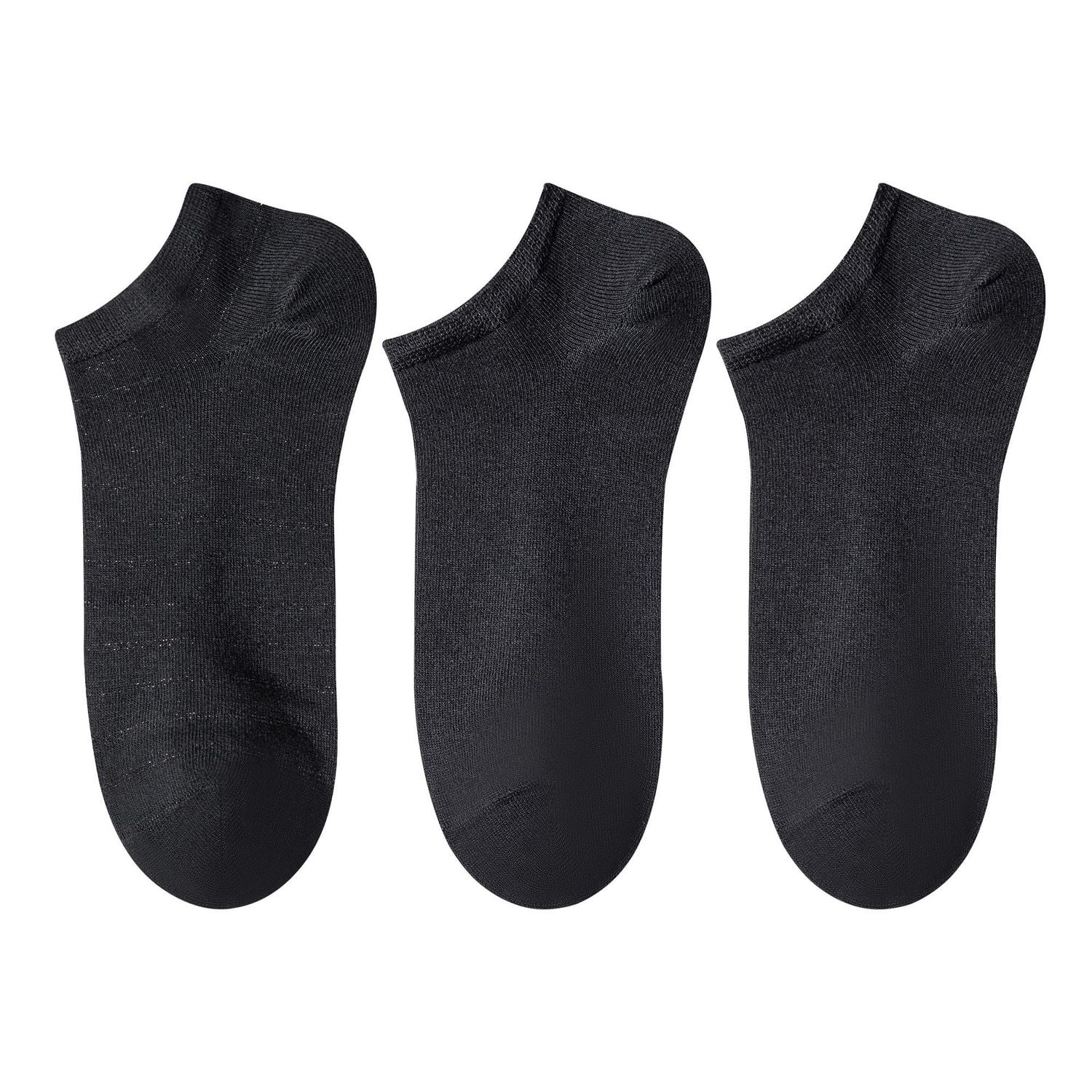 Click here for Secret Little Black Socks Lurex Stripe/Solid Low C... prices