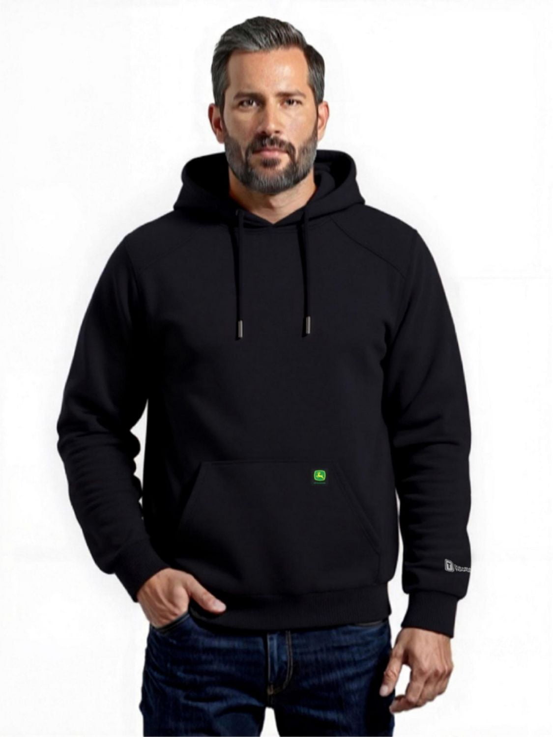 Click here for John Deere Mens Reinforced Pull Over Fleece Hoodie... prices