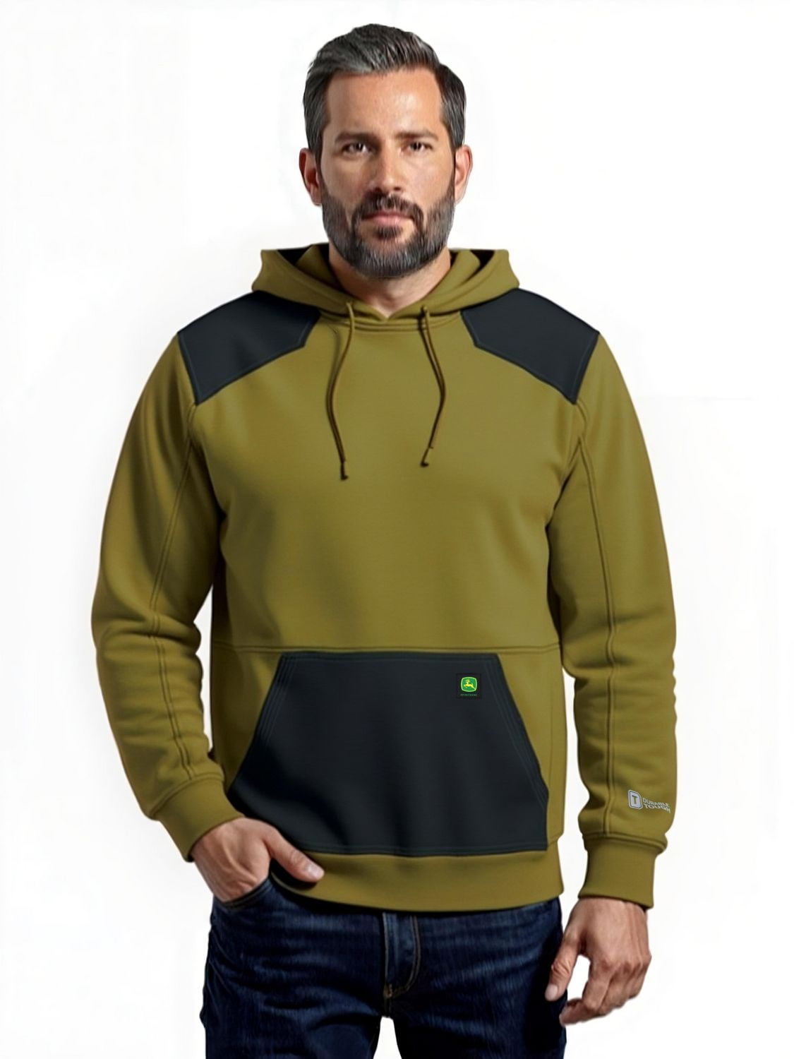 Click here for John Deere Mens Reinforced Pull Over Fleece Hoodie... prices