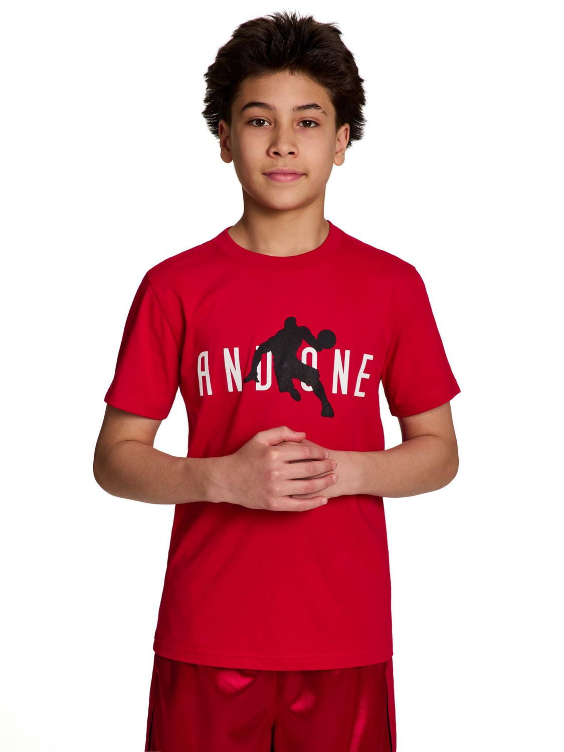 Click here for Boys And1 Play The Zone Graphic Tee 6-7 prices