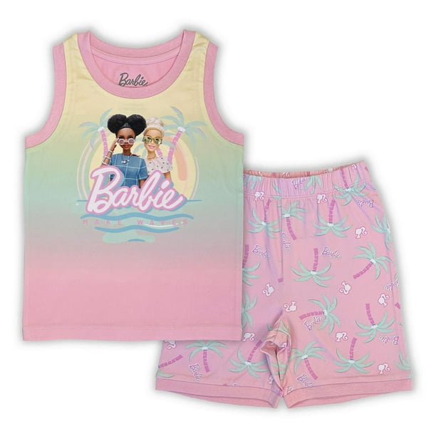 BARBIE Girls 2 pc tank and short set, Sizes XS to L - Walmart.ca
