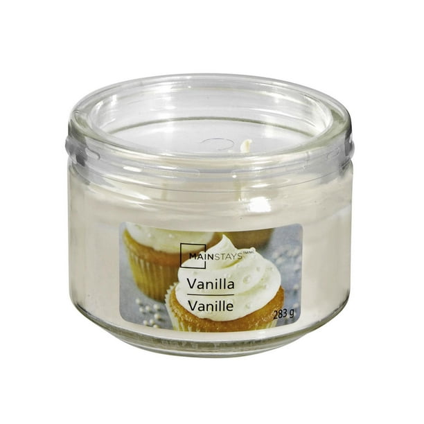 MAINSTAYS VANILLA 10OZ SCENTED JAR, 10oz / 283 grams - Walmart.ca