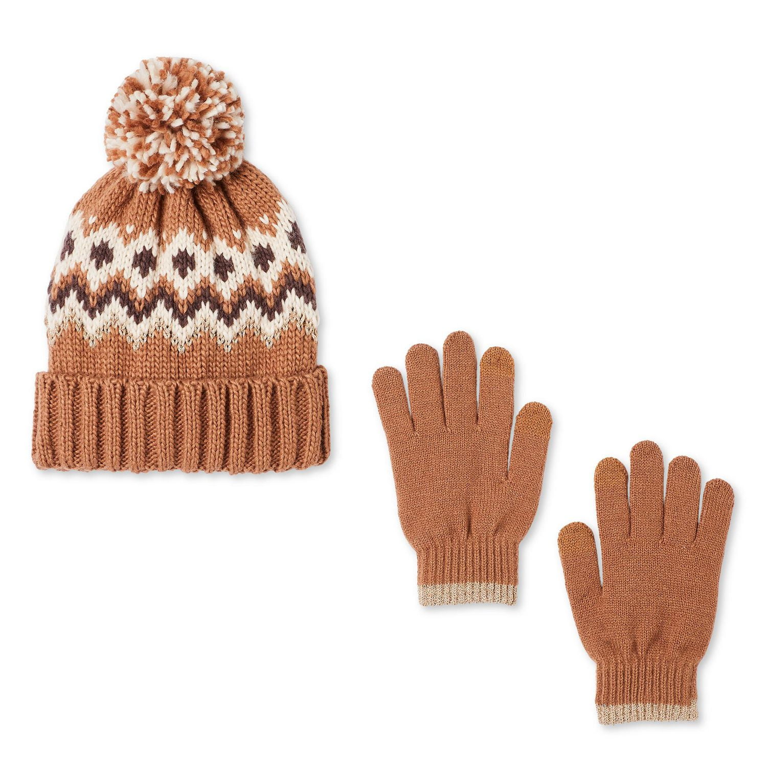 Click here for Time And Tru Womens Hat 2-Piece Set One Size prices