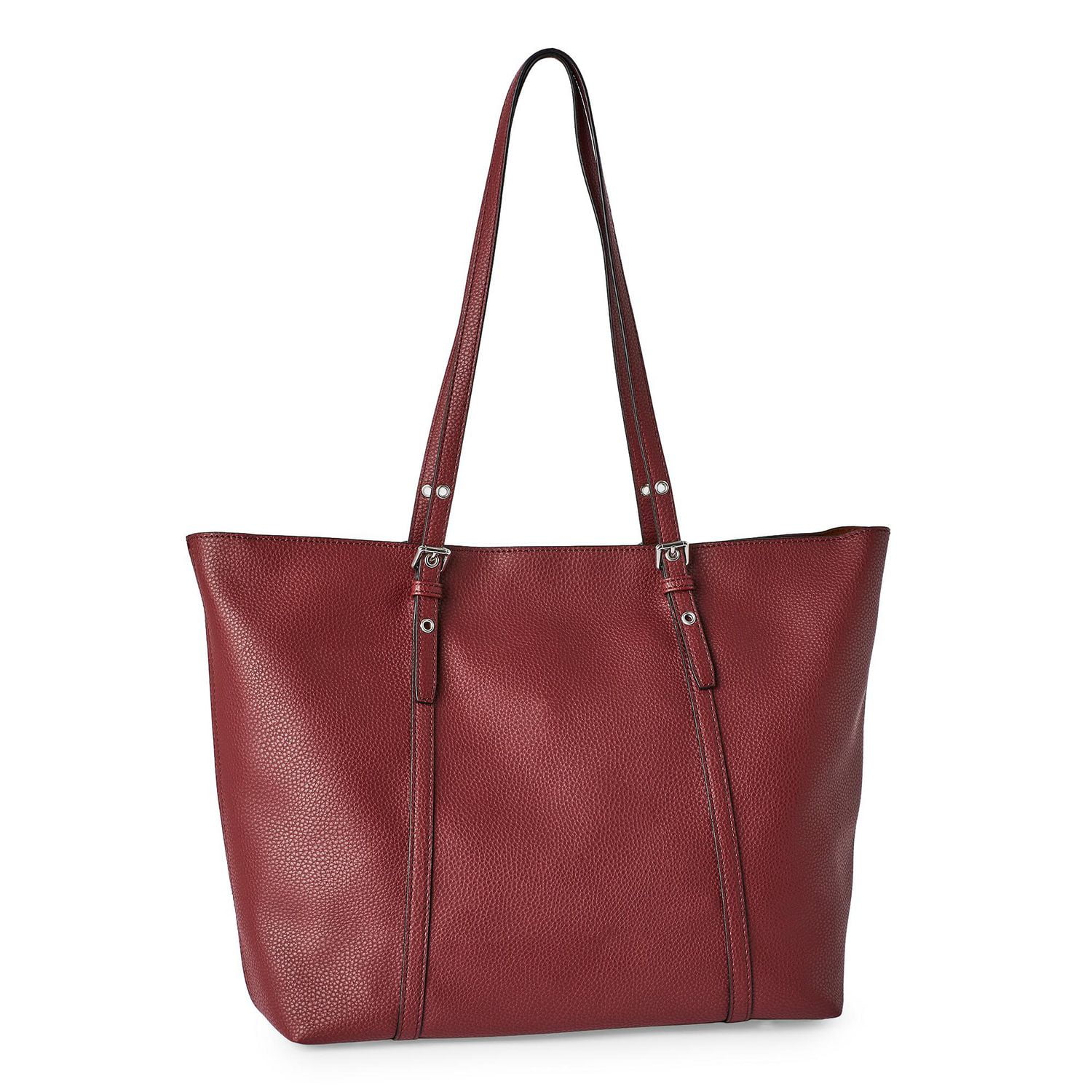 Click here for Time And Tru Womens Tote Bag 2-Piece Set One Size prices