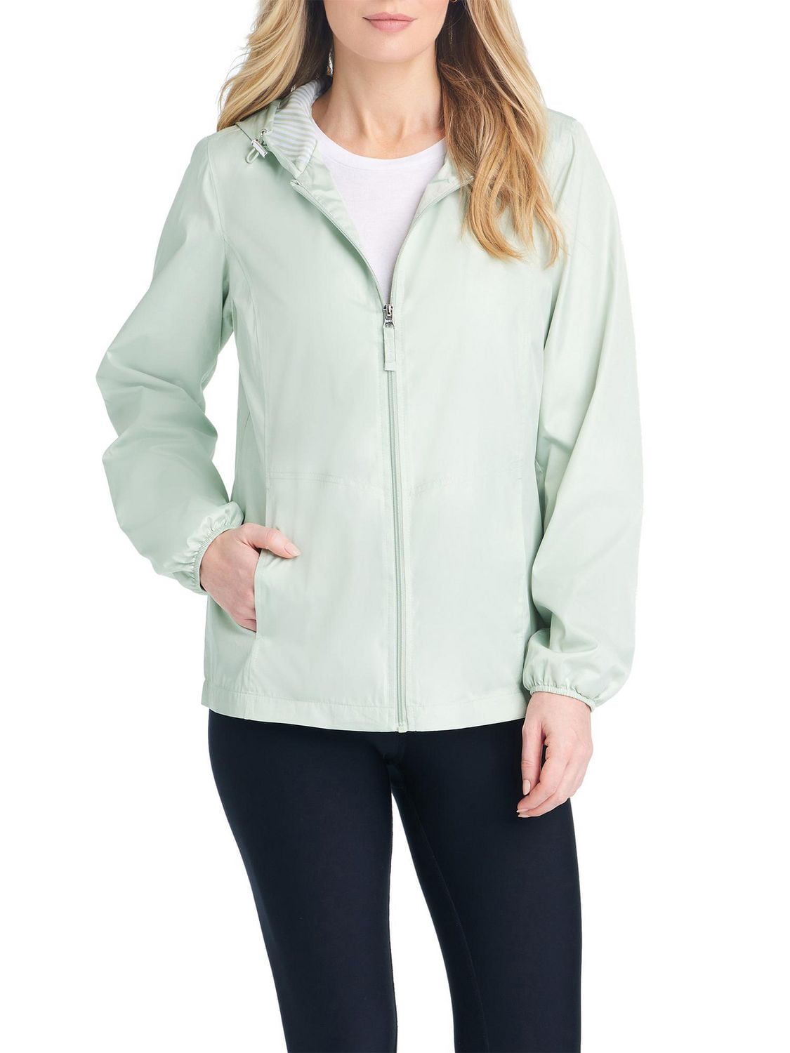 Click here for Details Womens Windbreaker With Striped Lining Tri... prices
