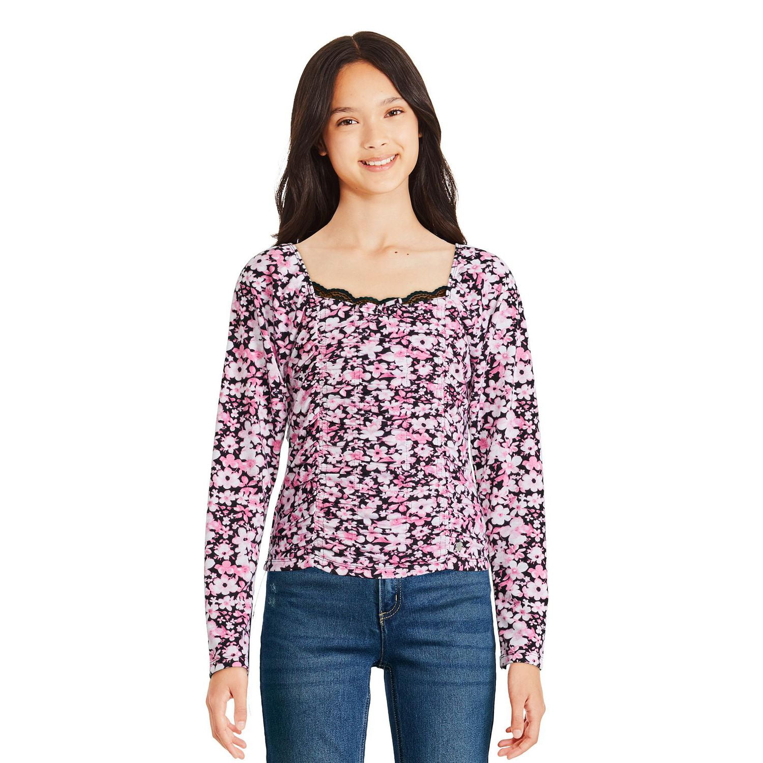 Click here for Justice Girls Printed Lace Top Xl prices