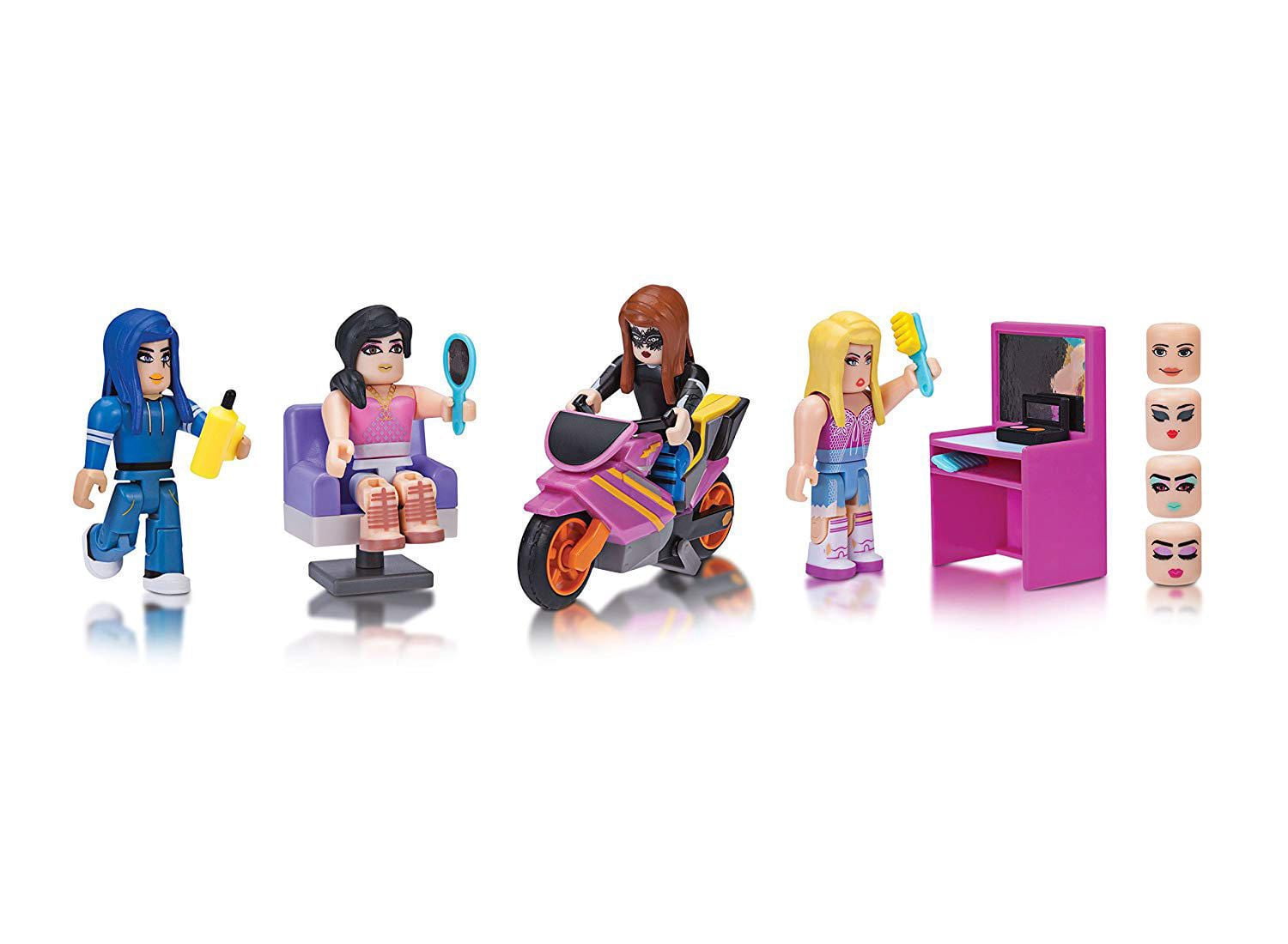 Roblox Figure 4 Pack (Stylz Salon and Spa: Makeup) (Mix & Match Set ...