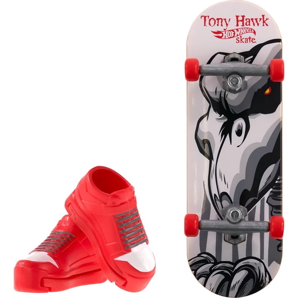 Hot Wheels Skate Tony Hawk Fingerboard & Skate Shoes Skeletos - Walmart.ca